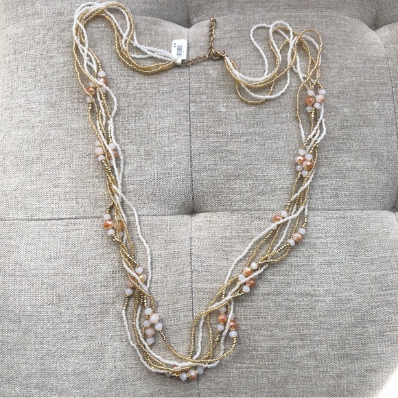 Jewelry | Layered Beaded Necklace | Poshmark